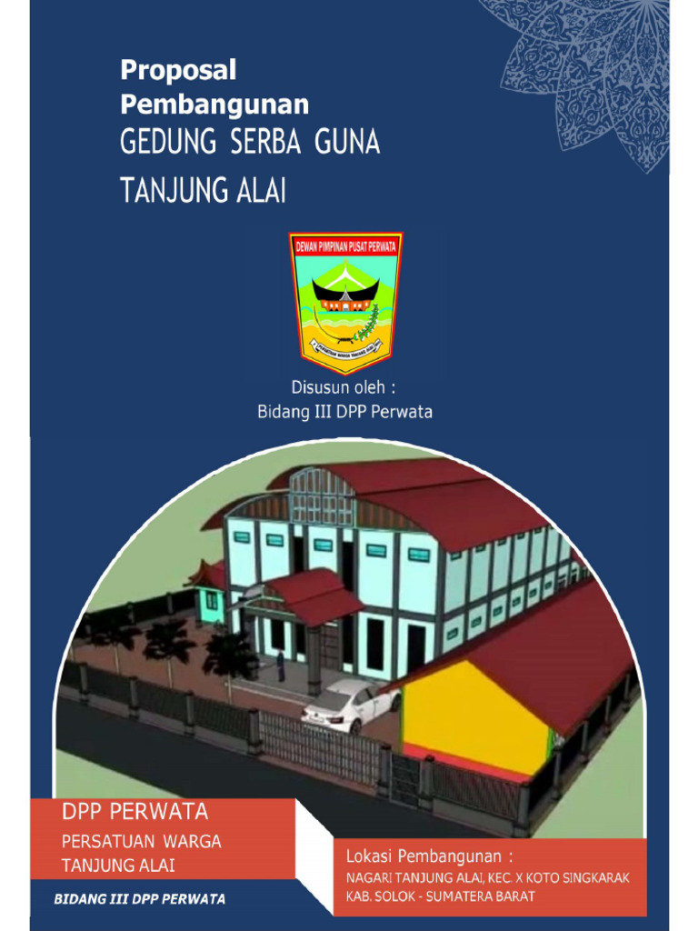 Proposal GSG Tanjung Alai | PDF