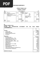6 Club Financial Statement Sample | PDF | Balance Sheet | Financial ...