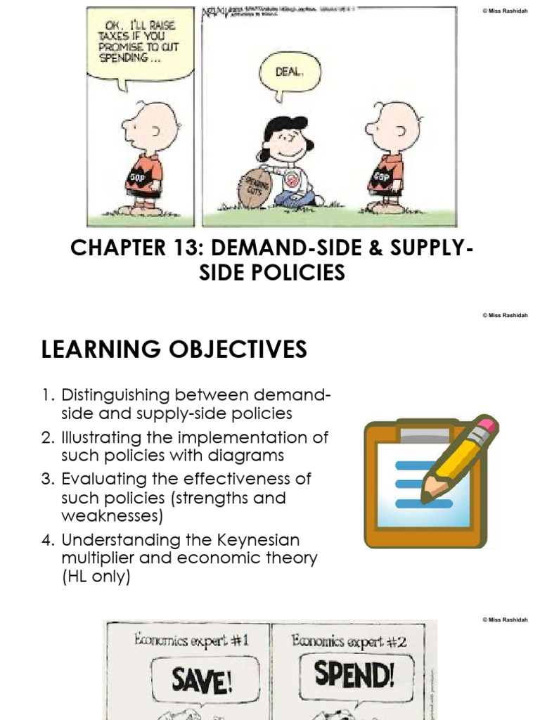 IB Econs - CHPT 13 Demand-Side & Supply-Side Policies | PDF | Inflation ...