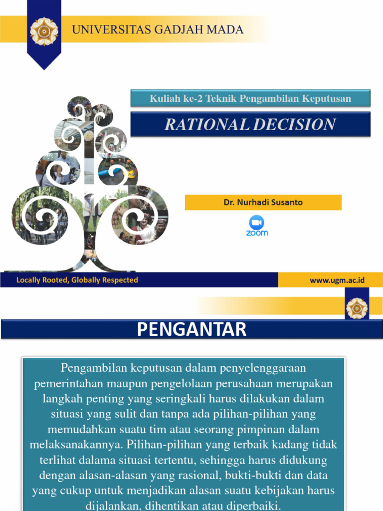 Kuliah 2 Rational Decision | PDF | Rationality | Decision Making