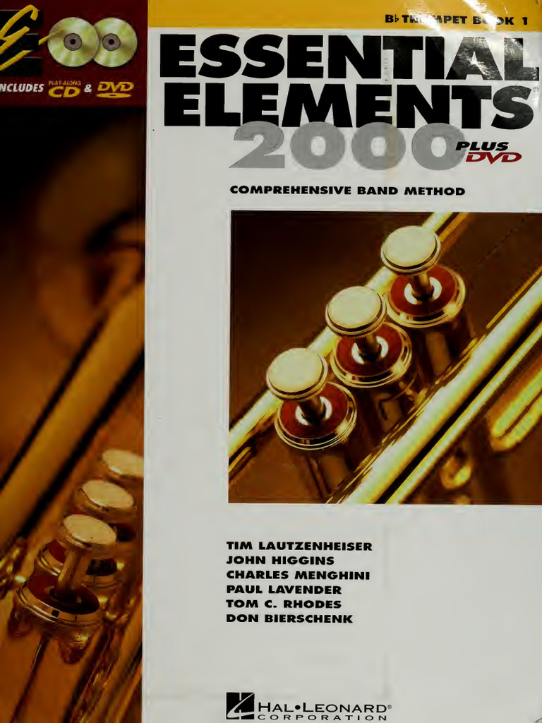 Essential Elements 2000 Comprehensive Band Method - Trumpet ...