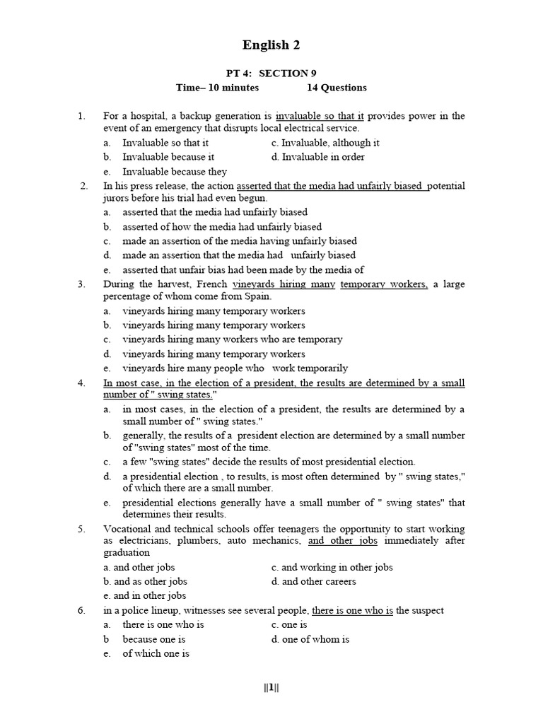 English 2nd Question | PDF | Fax