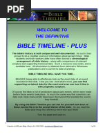 Paul and Timothy: Life Timeline | PDF | Paul The Apostle | Saint Timothy