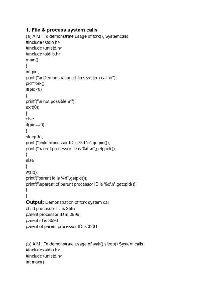 Os Lab External New | PDF | Computer Libraries | Operating System Technology