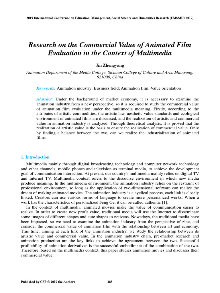 Commercial Value & Evaluation | PDF | Image | Multimedia