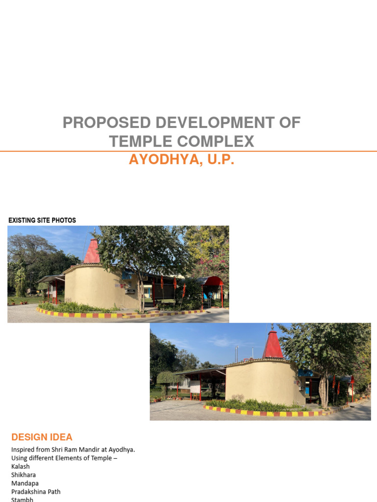 Proposal Temple DESIGN | PDF