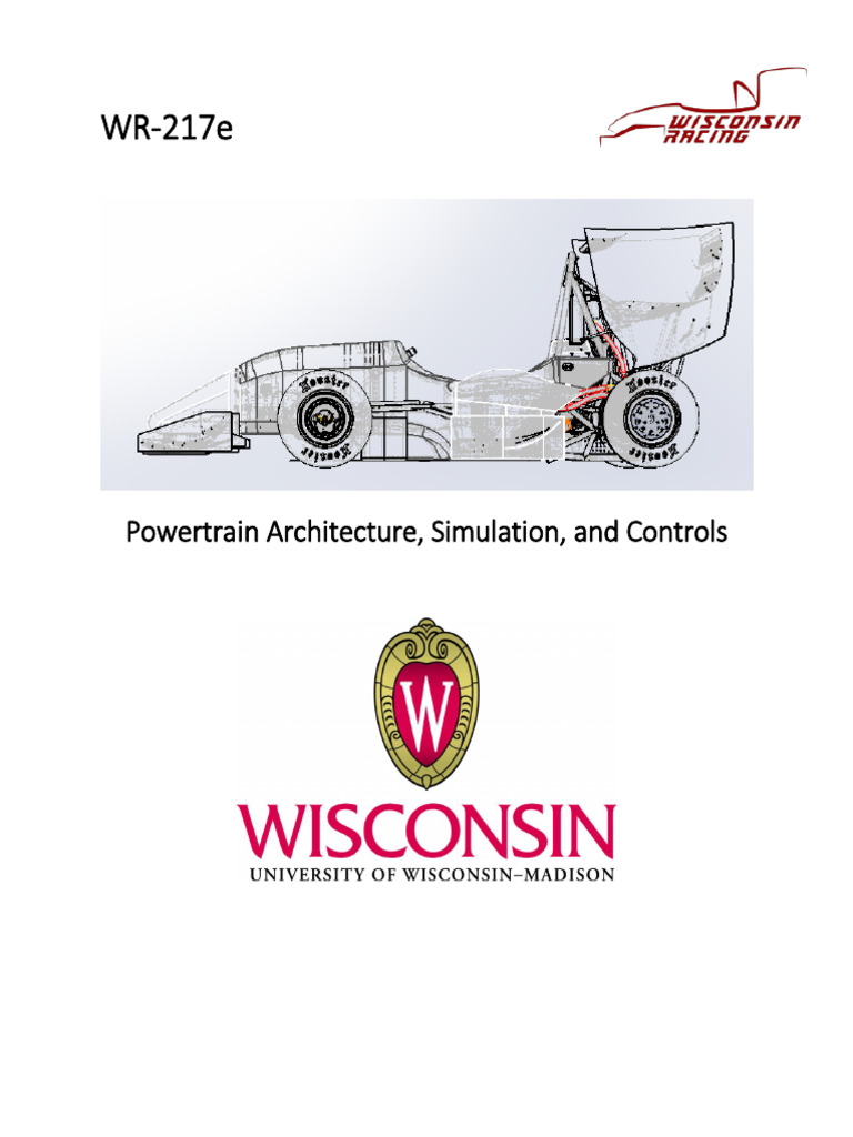 WR-217e Architecture Design LapSim | PDF | Electric Motor | Vehicle ...