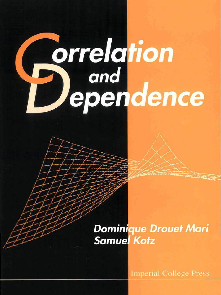 Kotz Correlation and Dependence | PDF | Statistics | Statistical Theory