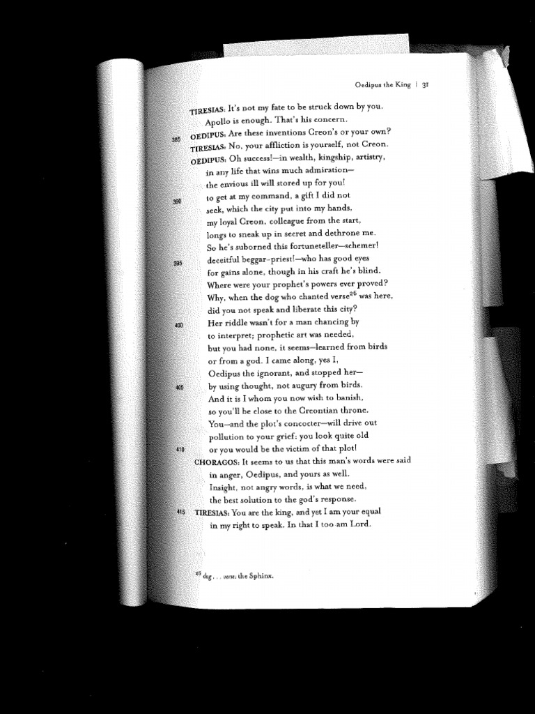 OEDIPUS - Script Part Two | PDF