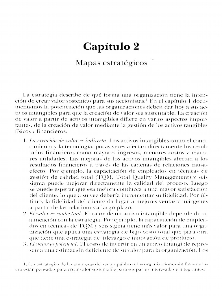 Mapas Estrategicos | PDF