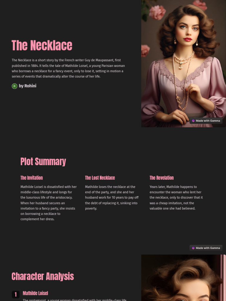 The Necklace | PDF
