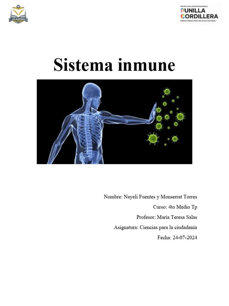 Sistema Inmune | PDF | Sistema inmune | Infección