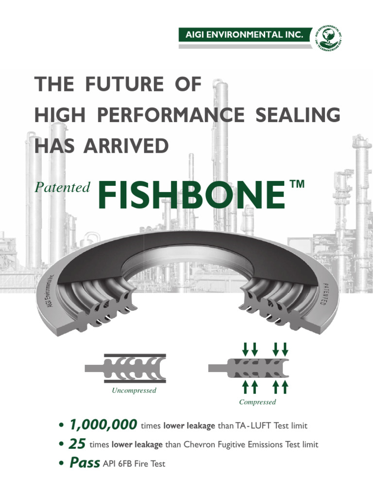 Sealing - Fishbone Gaskets. TODO | PDF | Mechanical Engineering | Materials