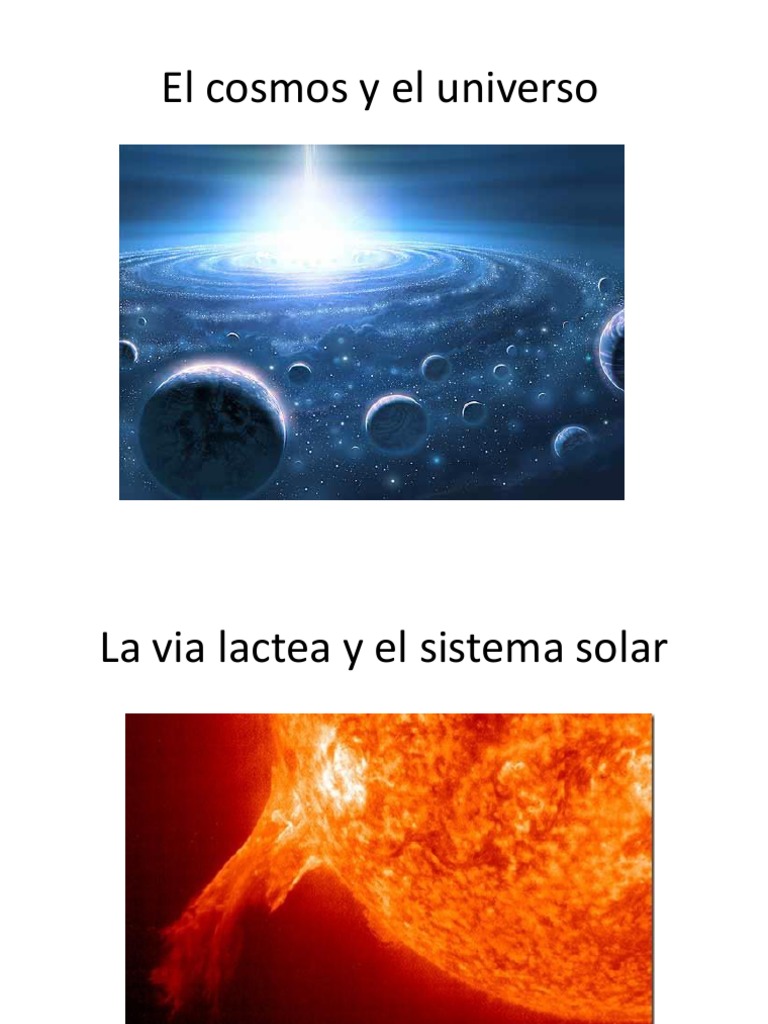 El Cosmos y El Universo | PDF