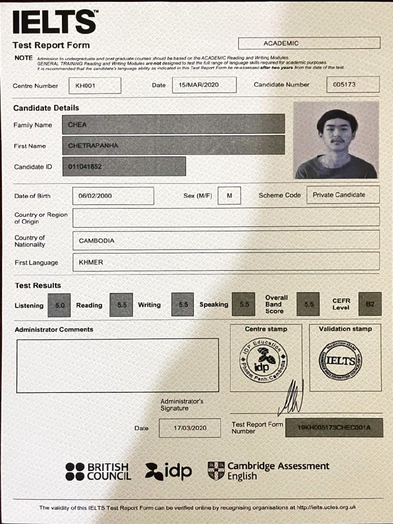 IELTS Score | PDF