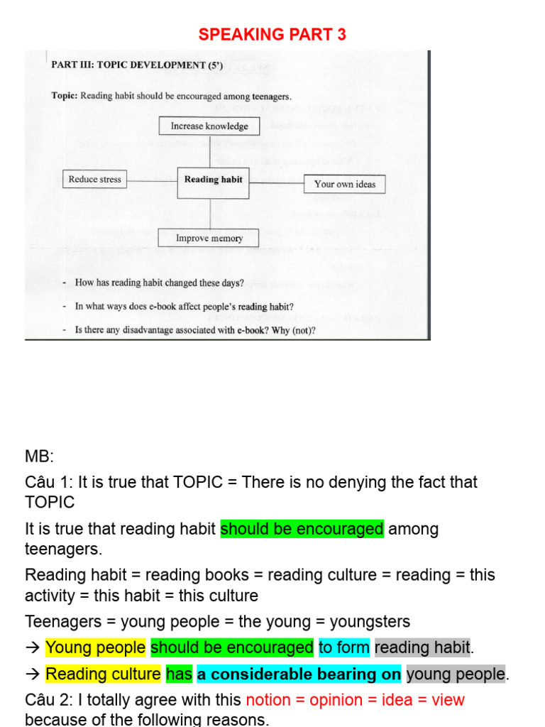 12-Lesson 12 SPEAKING PART 3 | PDF | Sports