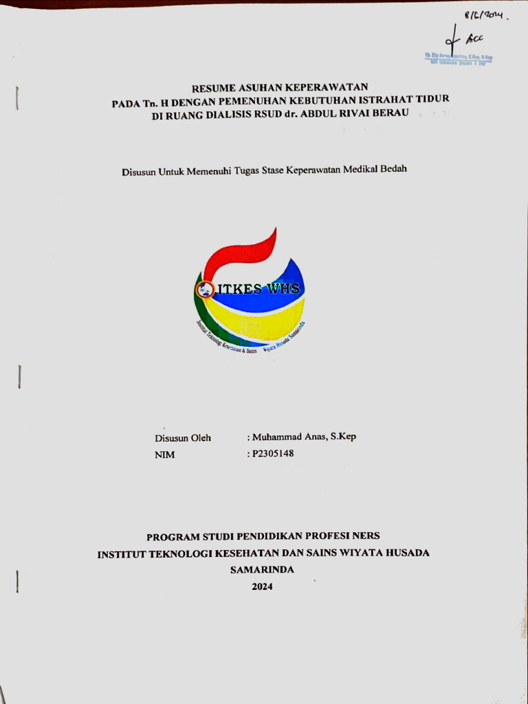 Resume 1 Muhammad Anas | PDF | Sains & Matematika