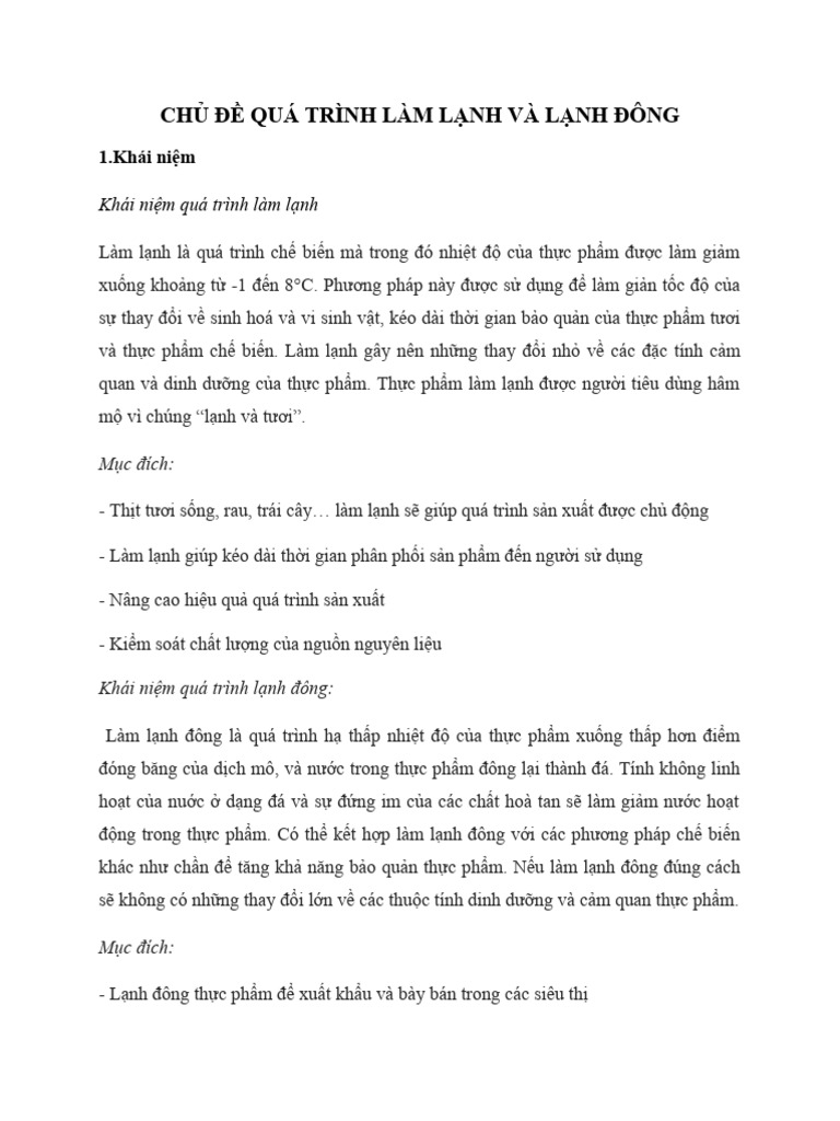 Các QTCB trong công nghệ thực phẩm - Nhóm 2 | PDF