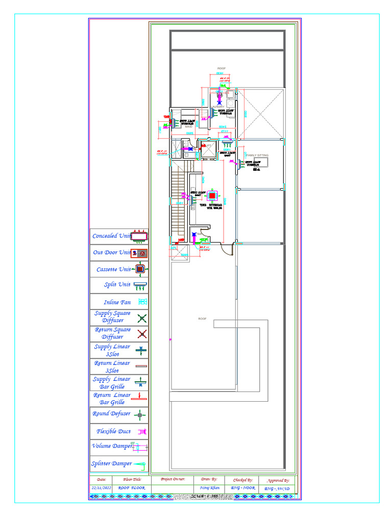 A2 مخطط التكييف | PDF | Building Automation | Electromechanical Engineering