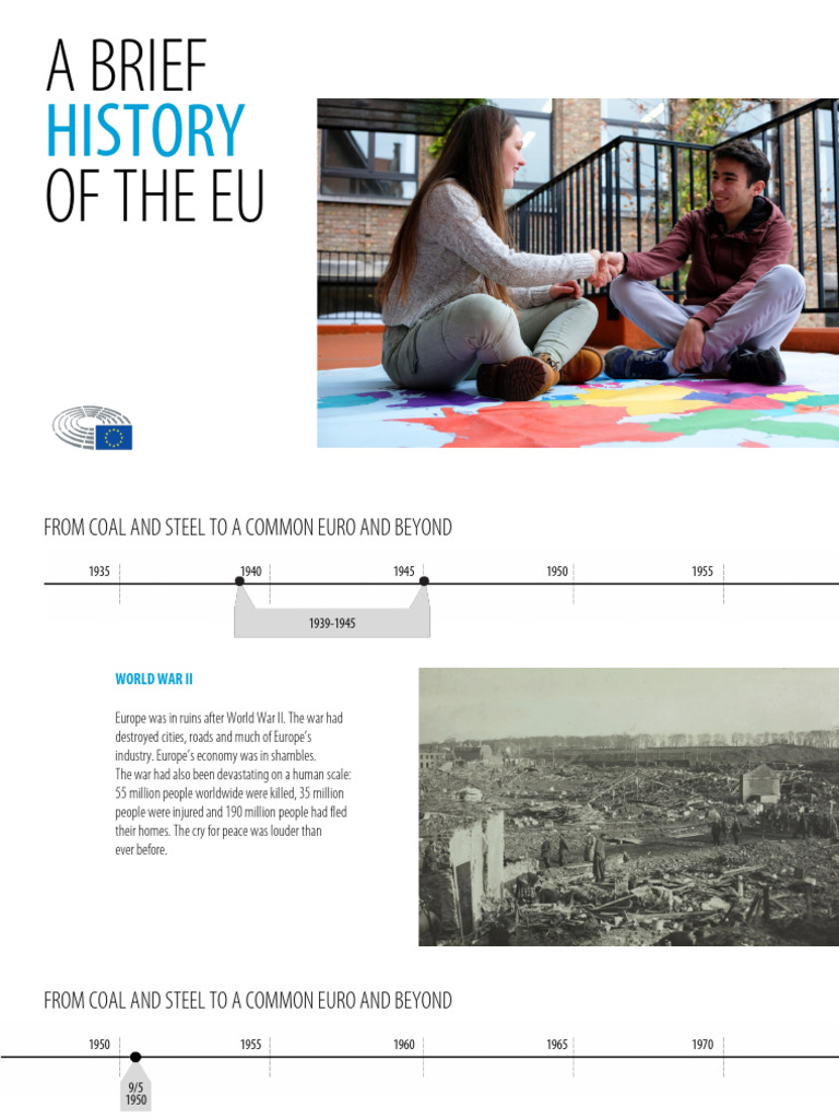 MEETup-A Brief History of The EU | PDF | European Union | Maastricht Treaty