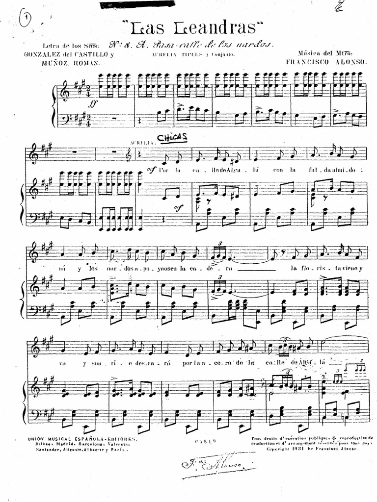 Pasacalle de Los Nardos | PDF