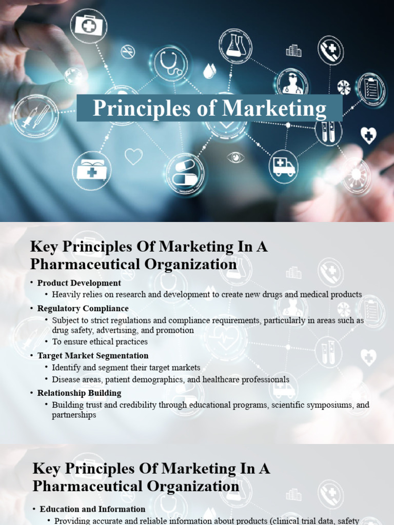 Key Marketing Principles in Pharma | PDF | Marketing | Analytics