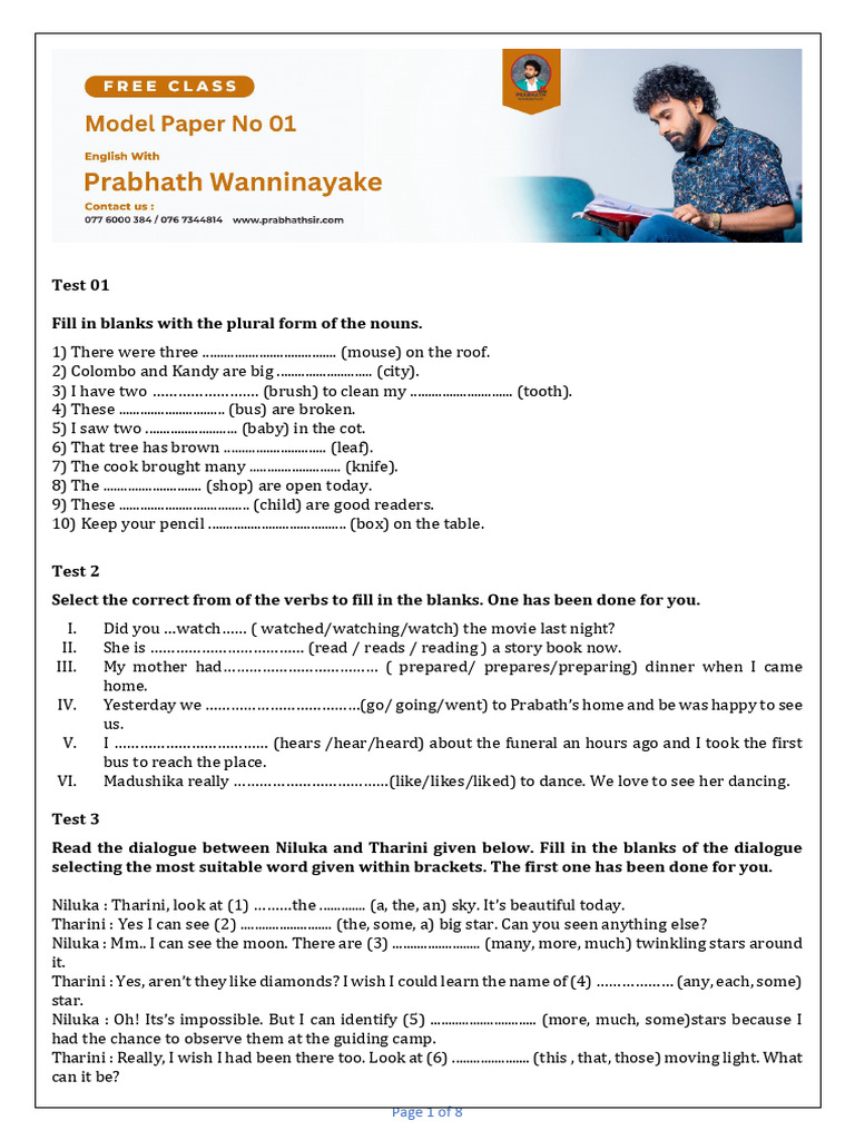 Paper 01 | PDF | Language Arts & Discipline | Home & Garden