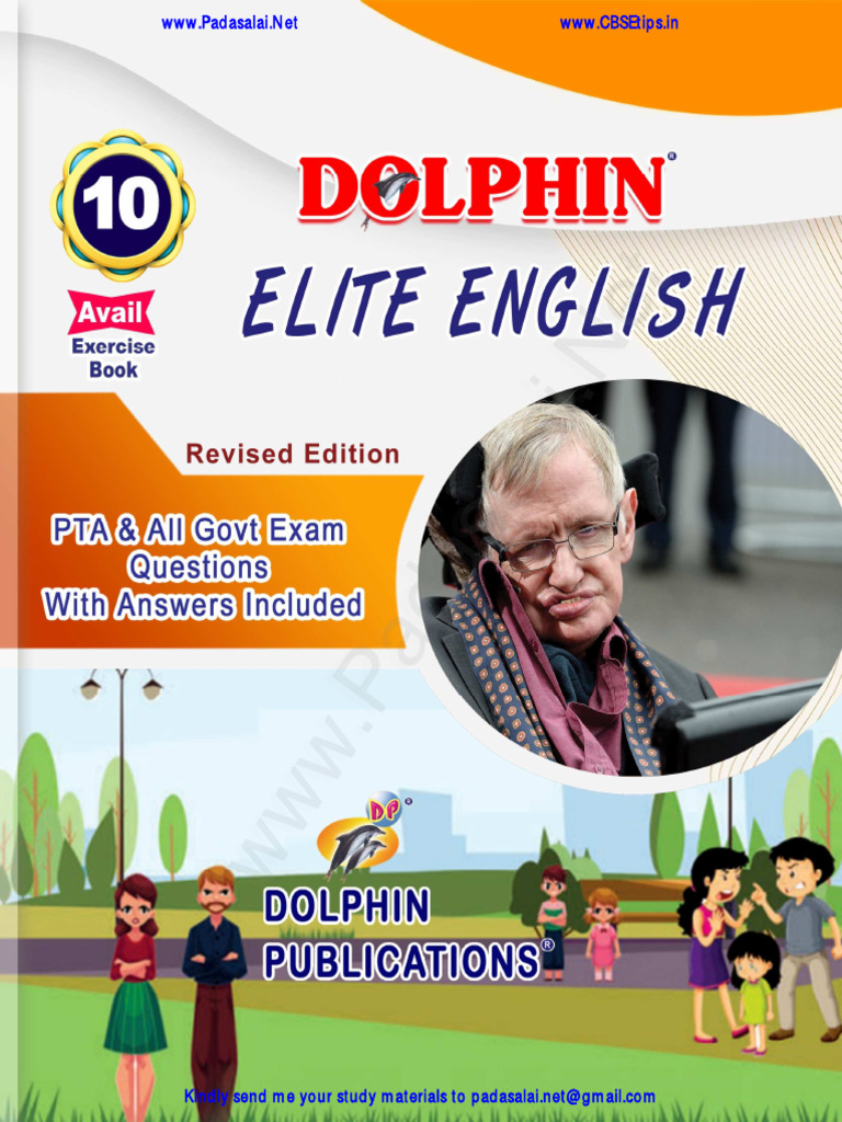 10th English Elite Guide Dolphin Guide 2023 2024 Sample PDF Download | PDF