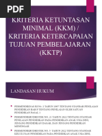 KKM Pada Kurikulum Merdeka - Fungsi, Prinsip Dan Contoh | PDF