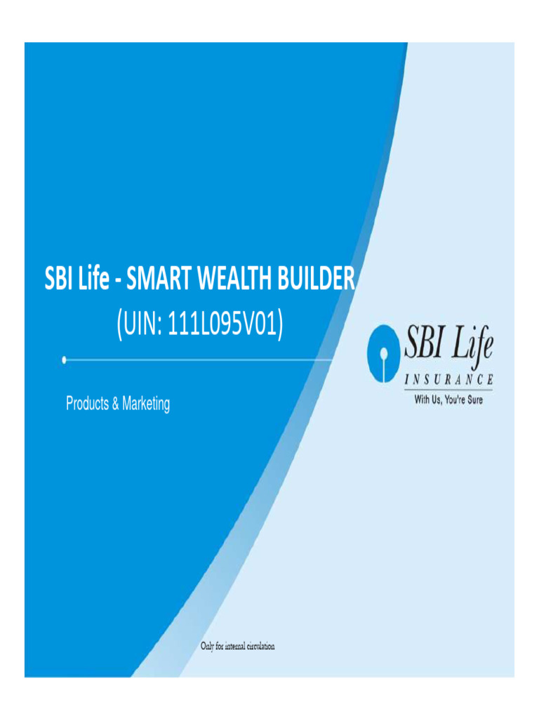 SBI Life Smart Wealth Builder Overview | PDF | Insurance | Life Annuity