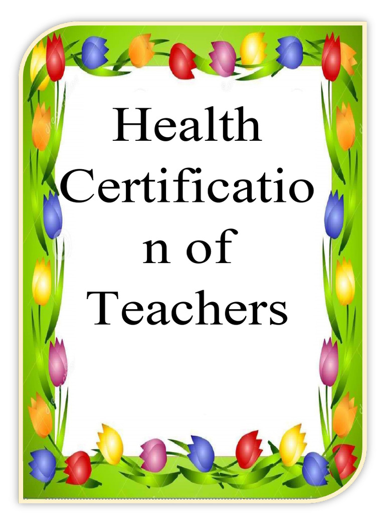 Rhu Health Declaration | PDF