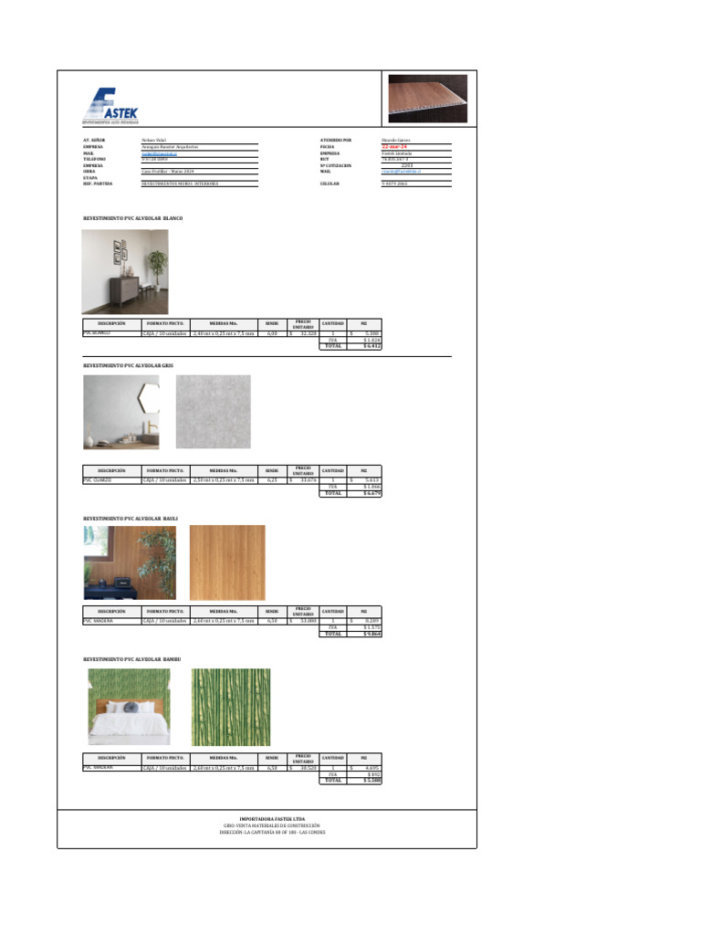 REV. PVC ALVEOLAR - Nelson Vidal | PDF