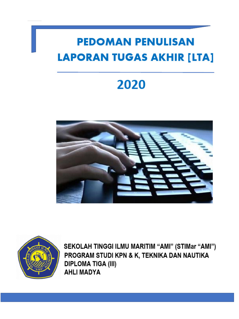 (FINAL) Pedoman Penulisan LTA KPN Teknika Dan Nautika 2020 | PDF