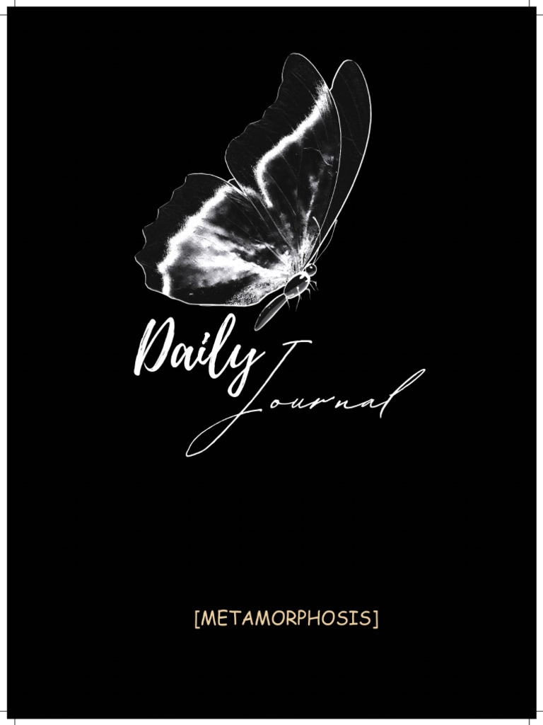 Black Journal Cover | PDF