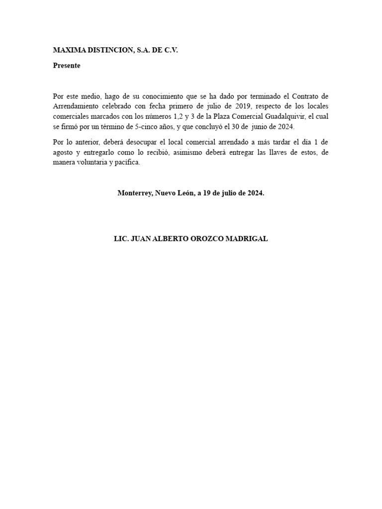 Solicitud Locales | PDF | Derecho