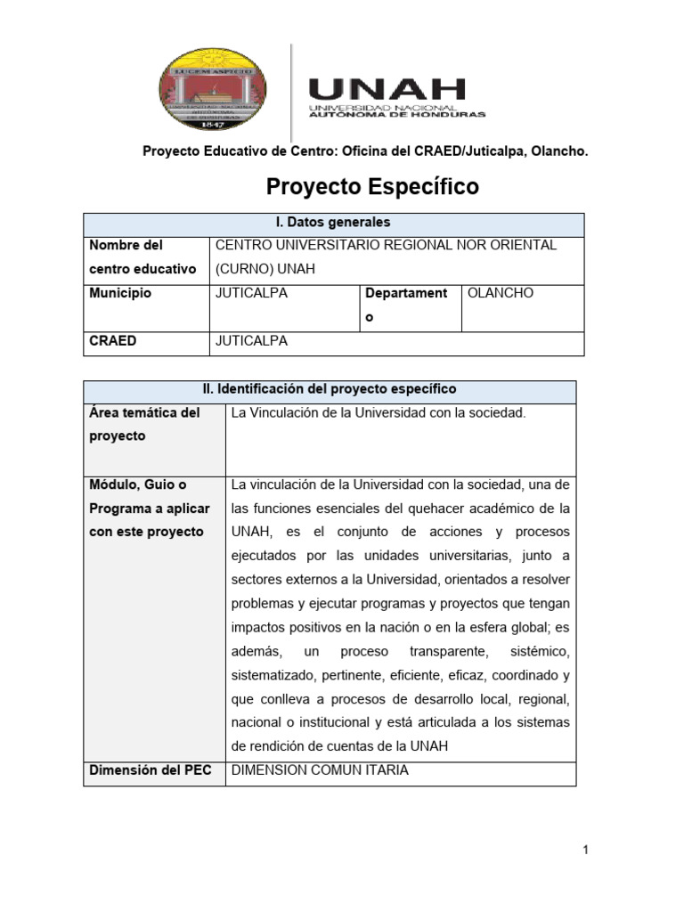Informe Final de Proyecto | PDF