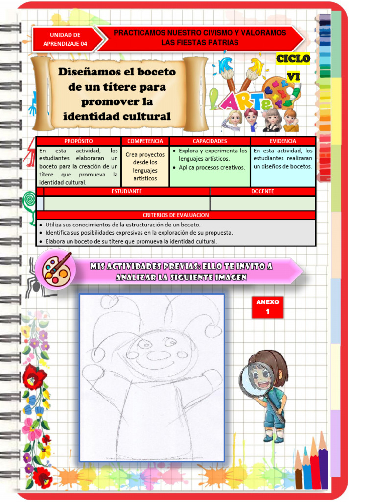 1°d Act 02 - Ayc - U4 | PDF | Aprendizaje | Dibujo