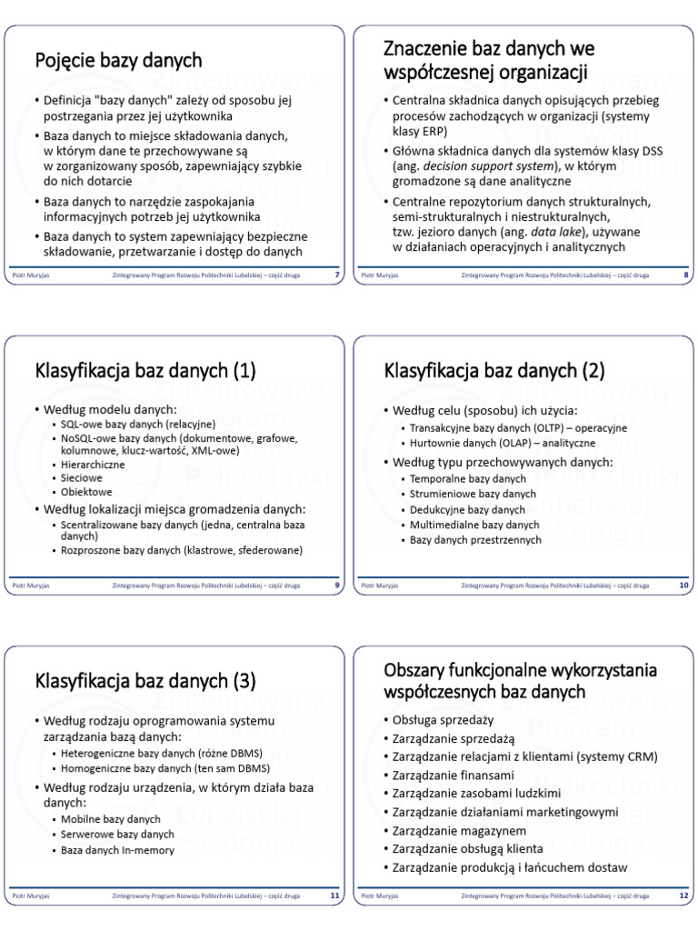 Bazy Podst | PDF