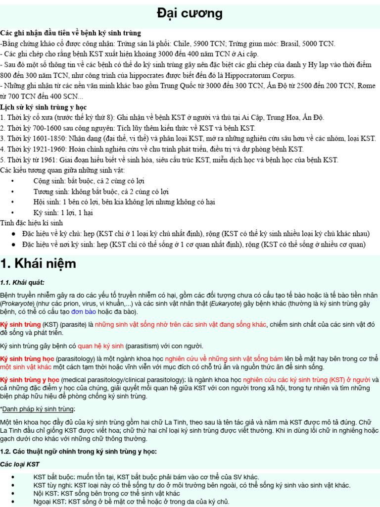 KST (Đại Cương) | PDF