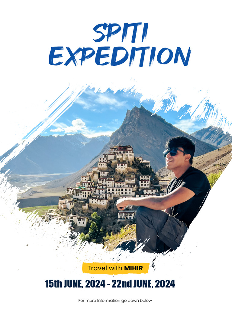 Mihir's Spiti Expedition | PDF