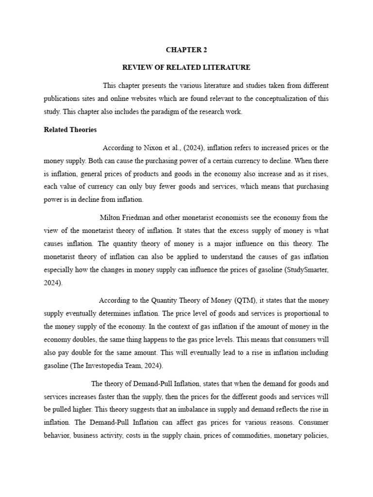 Chapter 2 | PDF | Inflation | Quantity Theory Of Money