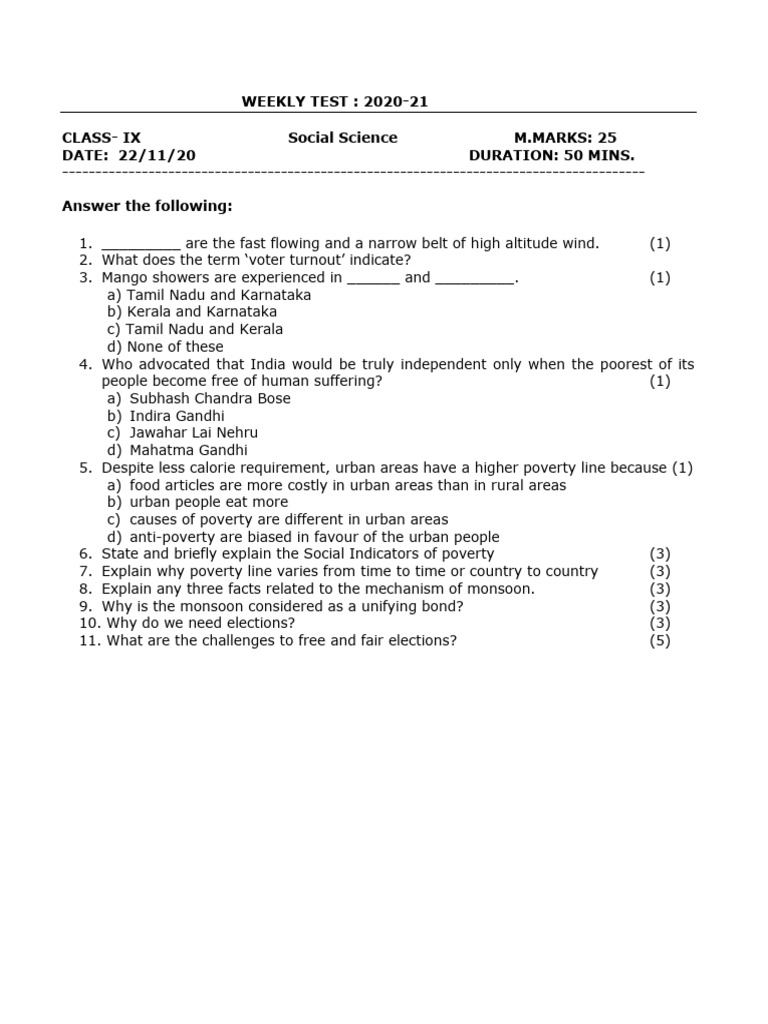 Grade 9 WT Social Science | PDF | Science & Mathematics