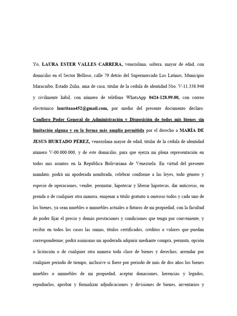 Modelo de Poder | PDF | Propiedad | Venezuela