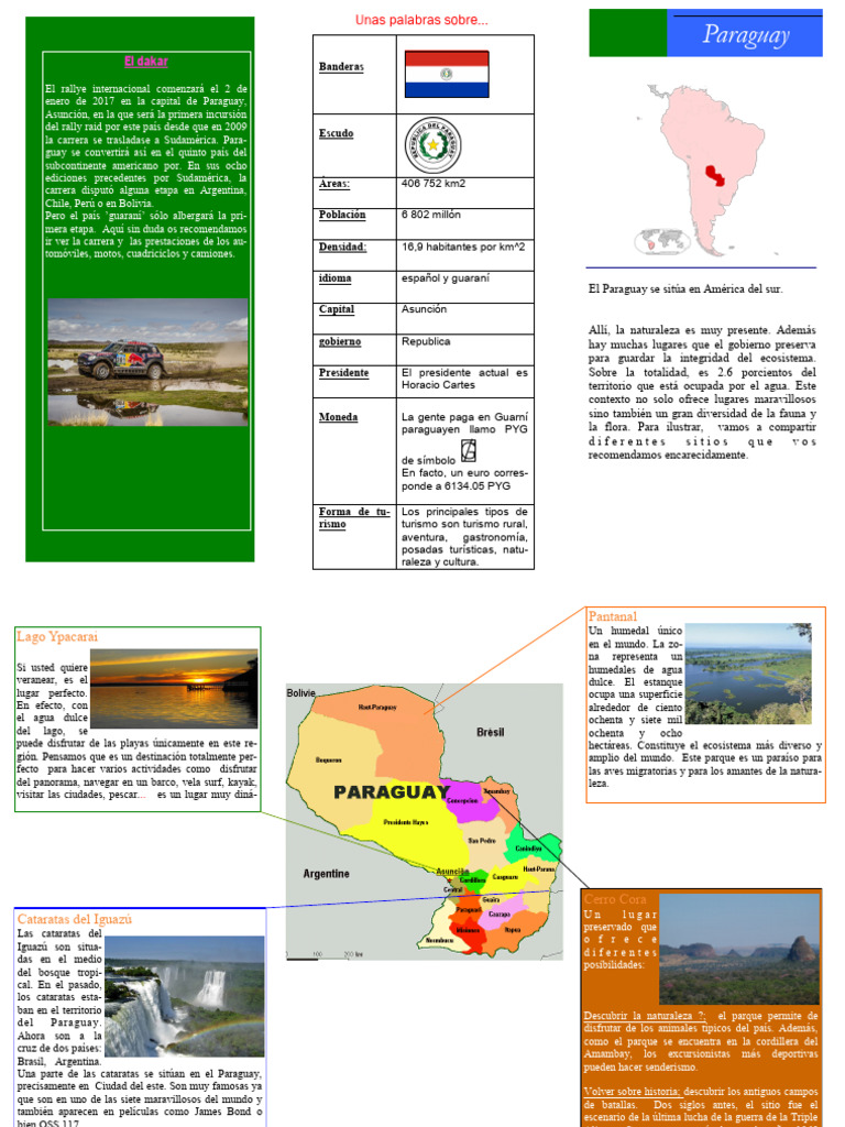 Paraguay Brochurepdf | PDF | Paraguay | América del Sur