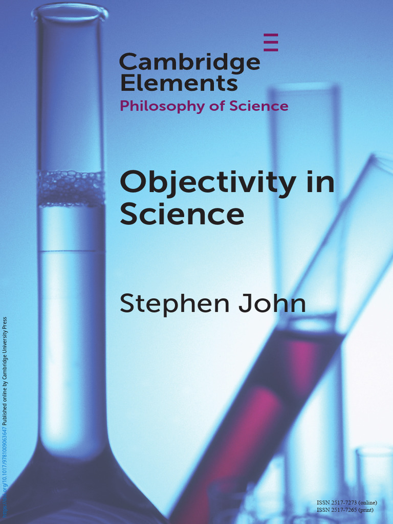 Objectivity in Science | PDF | Epistemology | Philosophy Of Science