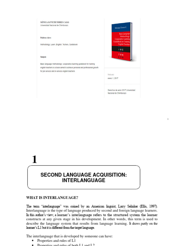 Module - English Methodology | PDF | Second Language Acquisition ...