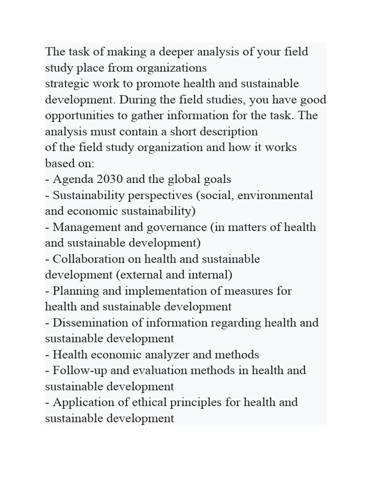 Analysis of The Refugee Unit in Falu Municipality Edt (10238 ...