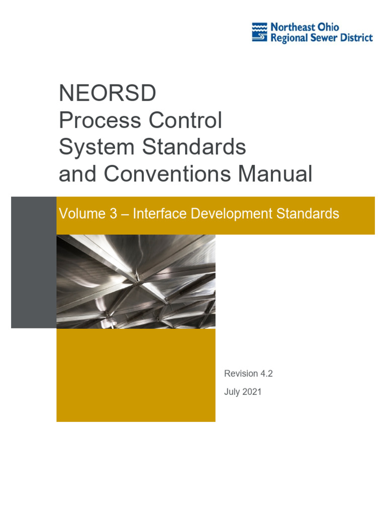 NEORSD Interface Development Standards | PDF | Programmable Logic ...