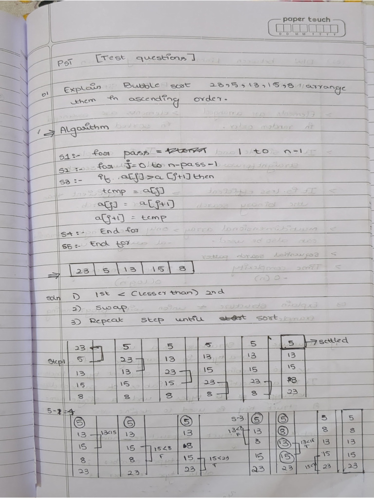 PST Test Questions | PDF