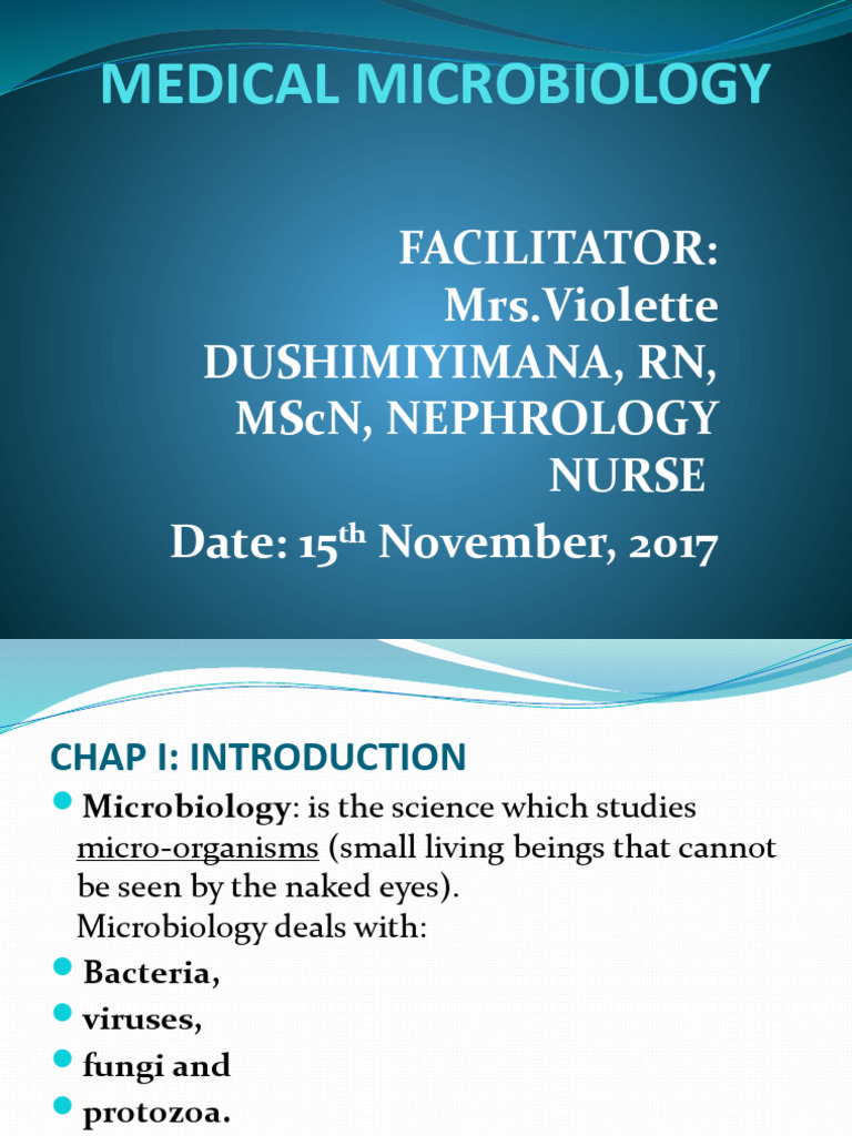 Medical Microbiology PPT | PDF | Virus | Immune System